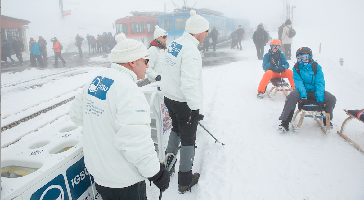 IGSU-Botschafter-Teams räumen die Rigi auf