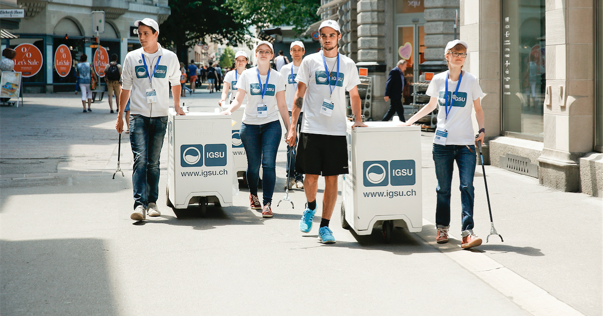 Einsatz der IGSU-Botschafter in St.Gallen